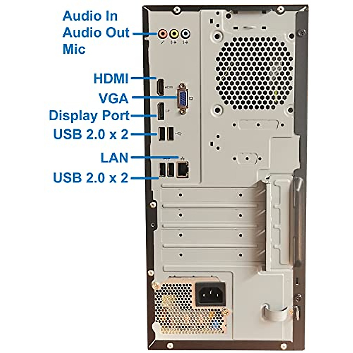 acer Veriton Tower Computer – Intel i7-12700K, 32GB Ram, 2TB NVMe SSD, DVD-RW, DisplayPort, HDMI, VGA, AC Wi-Fi, Bluetooth - Windows 11 Pro