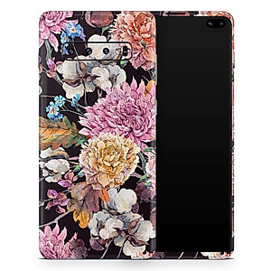 DesignSkinz Summer Watercolor Floral v1 Protective Vinyl Decal Wrap Skin Cover Compatible with The Samsung Galaxy S20 (Screen Trim & Back Glass Skin)