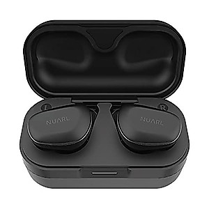 NUARL N6 Pro2 TWS True Wireless Stereo Earphones Earbuds Bluetooth5.2 Gaming Mode Lowdelay Mode 10hr Playback aptX Adaptive aptX AAC SBC HDSS IPX4 multipoint N6PRO2-TB(Triple Black)
