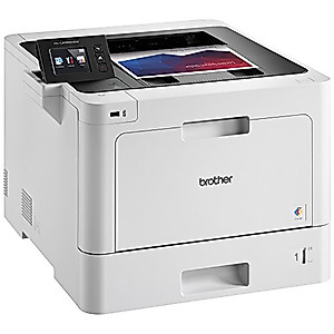 Brother Business Color Laser Printer, HL-L8360CDW, Wireless Networking, Automatic Duplex Printing, Mobile Printing, Cloud printing, Amazon Dash Replenishment Ready,White