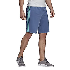 adidas,Mens,Essentials 3-Stripes Tricot Shorts,Crew Blue,XX-Large