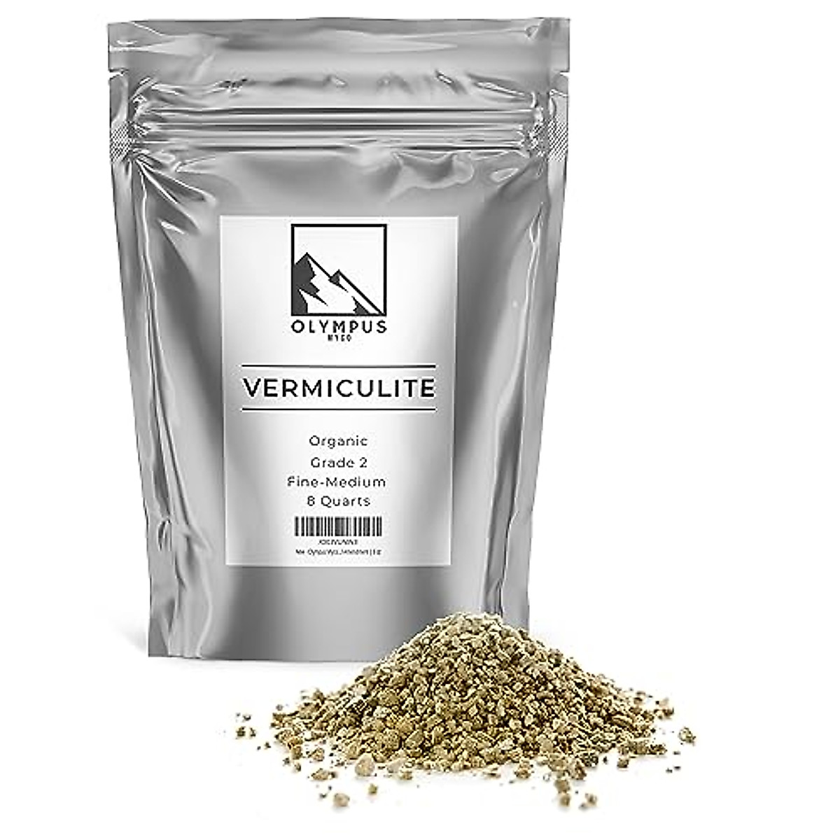 Olympus Myco Organic Vermiculite for Mushrooms and Plants (8QT) | Medium Fine Grade | Substrate Conditioner for Mushroom Growing