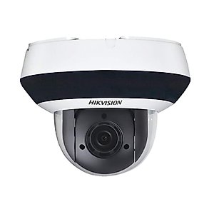 Hikvision 4MP POE Mini PTZ IP Camera DS-2DE2A404IW-DE3,Pan/Tilt/2.8mm~12mm 4X Optical Zoom，Smart IR Night Vision，Audio/Alram Interface， H.265+, Upgrade Version for DS-2DE3304W-DE