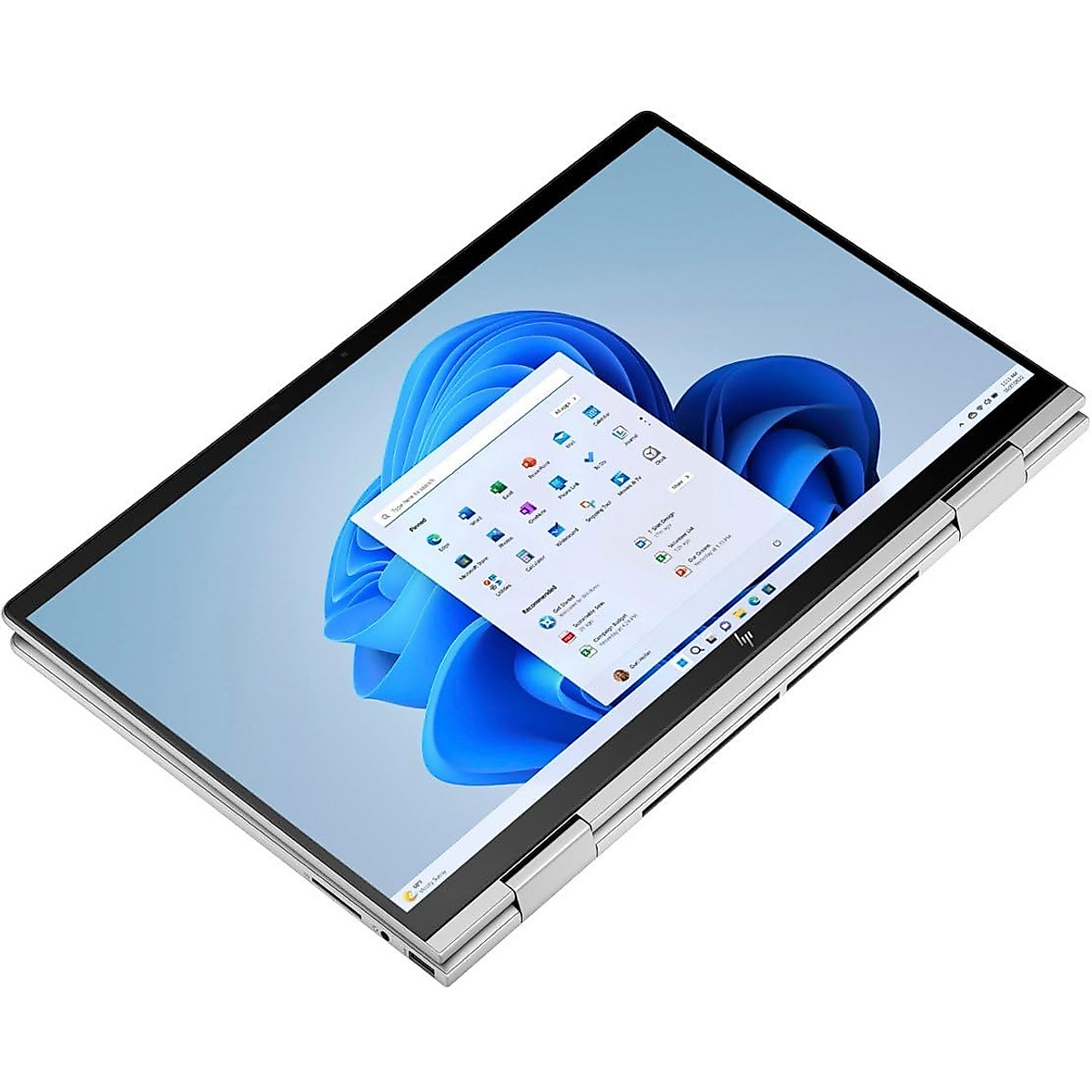 HP Envy X360 15 2-in-1 Laptop 15.6" FHD IPS Touchscreen 13th Gen Intel 10-Core i7-1355U 16GB RAM 512GB SSD Intel Iris Xe Graphics Backlit Thunderbolt USB-C HDMI B&O Win11 Silver + HDMI Cable