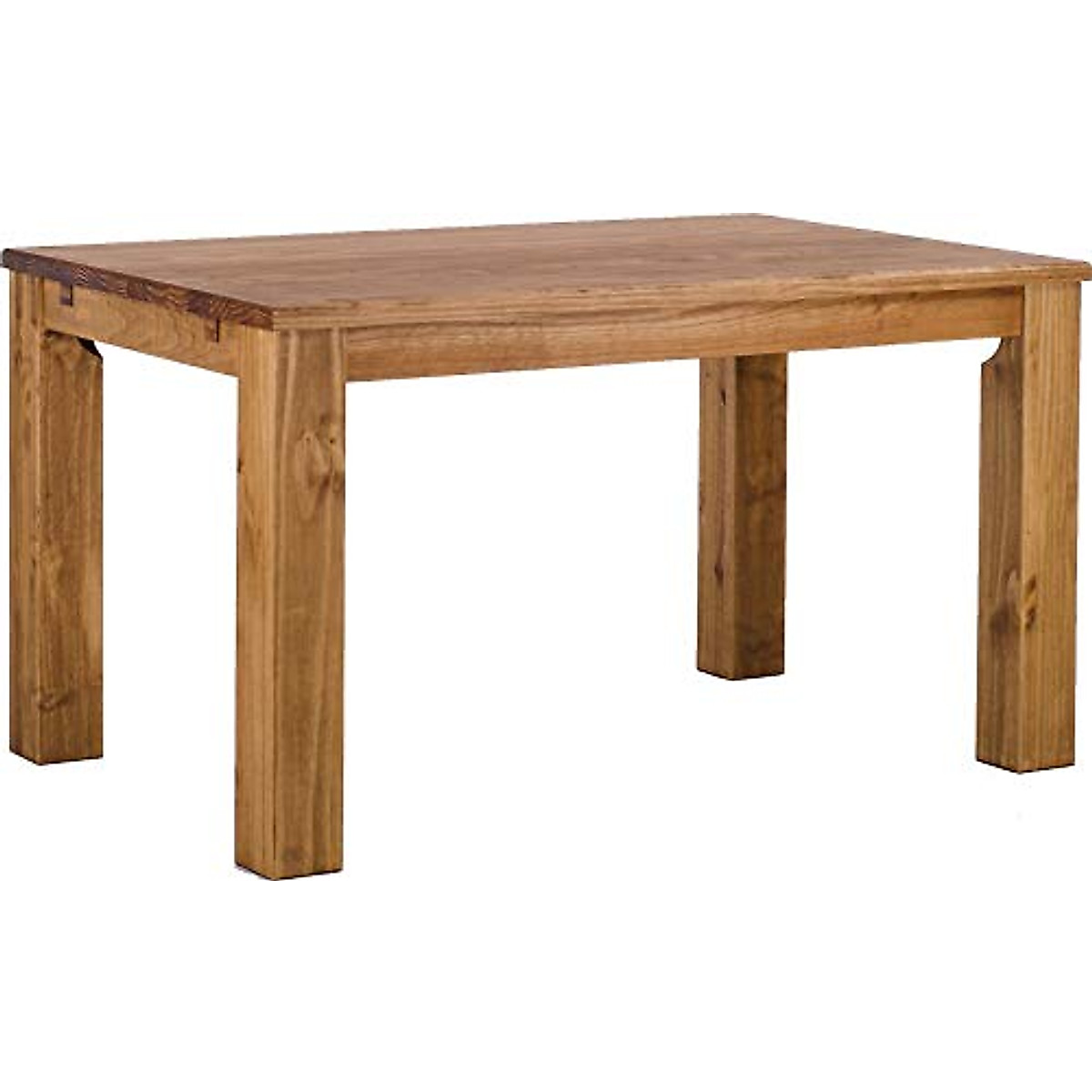 B.R.A.S.I.L.-Möbel TableChamp Dining Table Rio 55.1 x 35.4 Brazil Solid Wood Pine Oiled Farmhouse Extension Extendable Optional