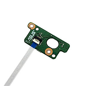 Zahara Power Button Board with Cable Replacement for Asus X551 X551C X551CA X551M X551MA X551MAV F551 F551M F551MA 35XJCP80000 D550 D550C D550CA 60NB0340-PS1040 (Green)