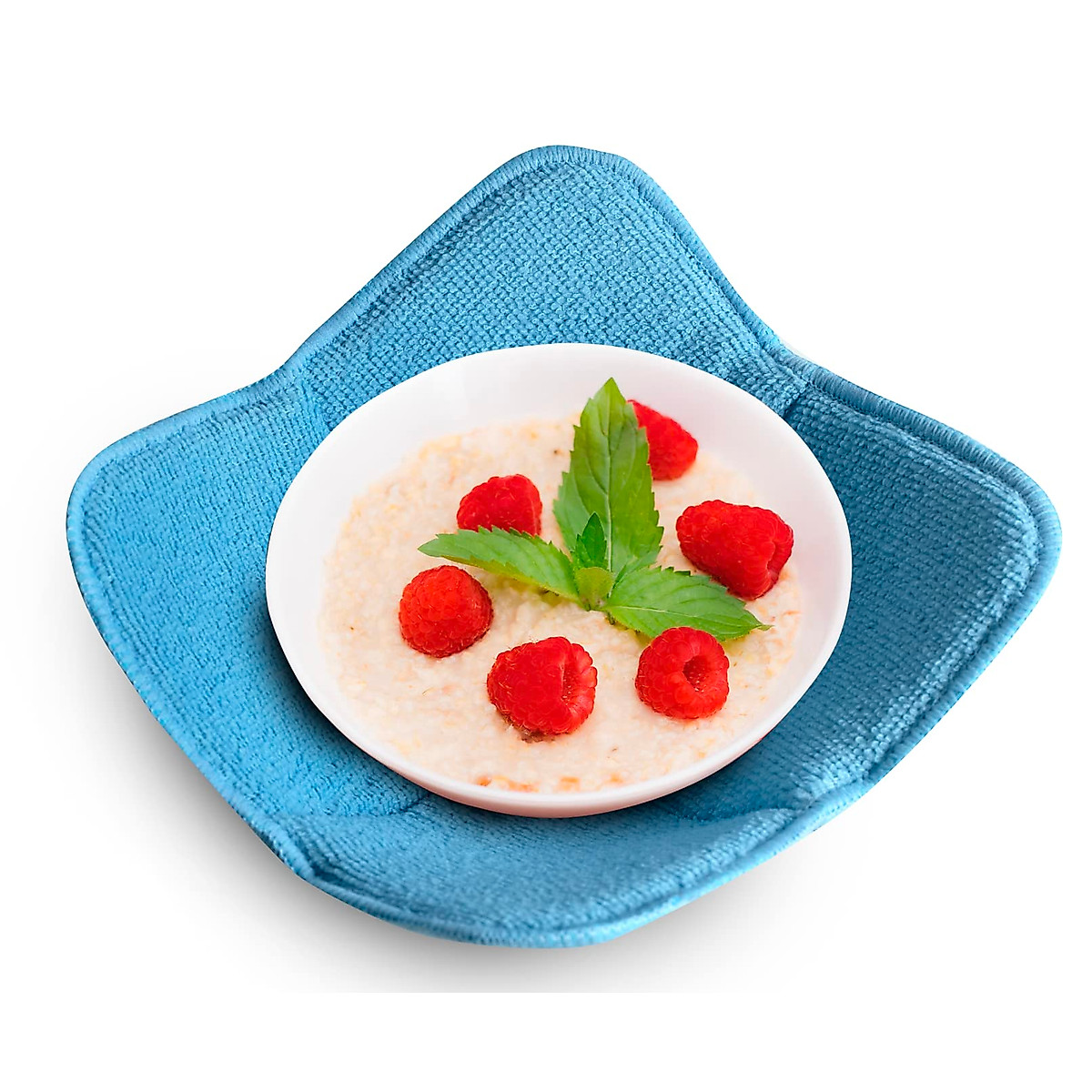 Microwave Bowl Holders Blue Light + Red