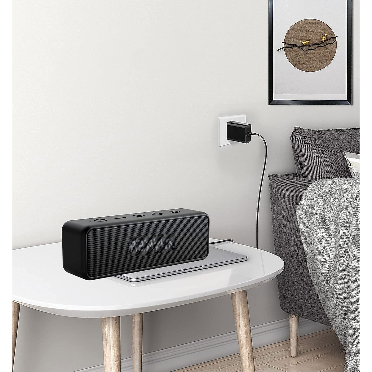 Micro Charger Charging Cable Cord Compatible with for Anker Soundcore Life Q20, Anker Soundcore 2, Mini, Flare Mini Headphone Speakers -5ft