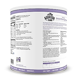 Augason Farms Dried Whole Egg Product 2 lbs 1 oz ( pack of 1)