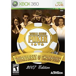 World Series of Poker Tournament of Champions 2007 Edition - Xbox 360 (2007) (Renewed)