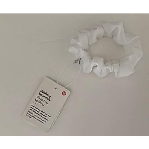 Lululemon White Uplifting Scrunchie