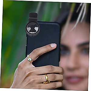 FONDOTIN Phone Camera Jitterbug Smart Phone Smartphone Smart Phones Camera kit Phone Lens kit Phone Lens with Clip Tablets Lens Plastic Filters Lens Mobile Phone Lens Phones Lens Clip-on