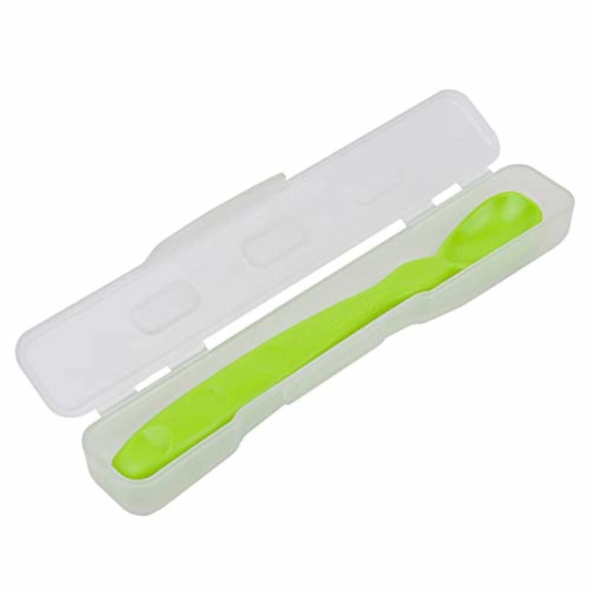 Re-Play Made in the USA 4 Pack Infant Spoons With Travel Case - Butterfly