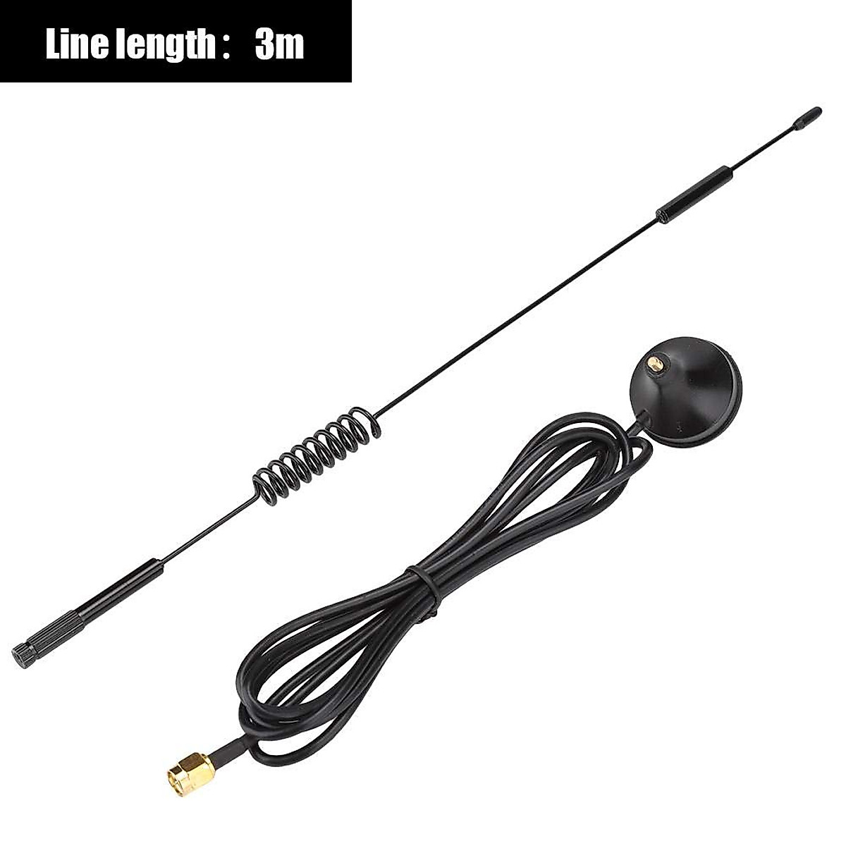 Zopsc SMA Male Antenna 10dBi High Gain Antenna 433MHz 31cm Magnetic Suction Cup Antenna, for Module