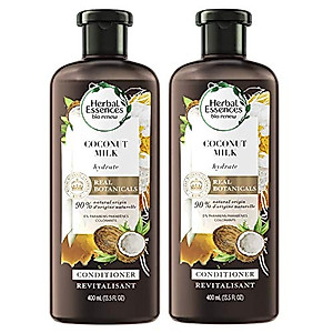 Herbal Essences Conditioner for Color Treated Hair, Coconut Milk BioRenew, 13.5 FL OZ (Pack of 2)