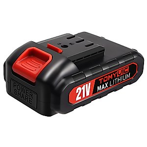 Tomyvic 21V Large Capacity Lithium Battery Pack