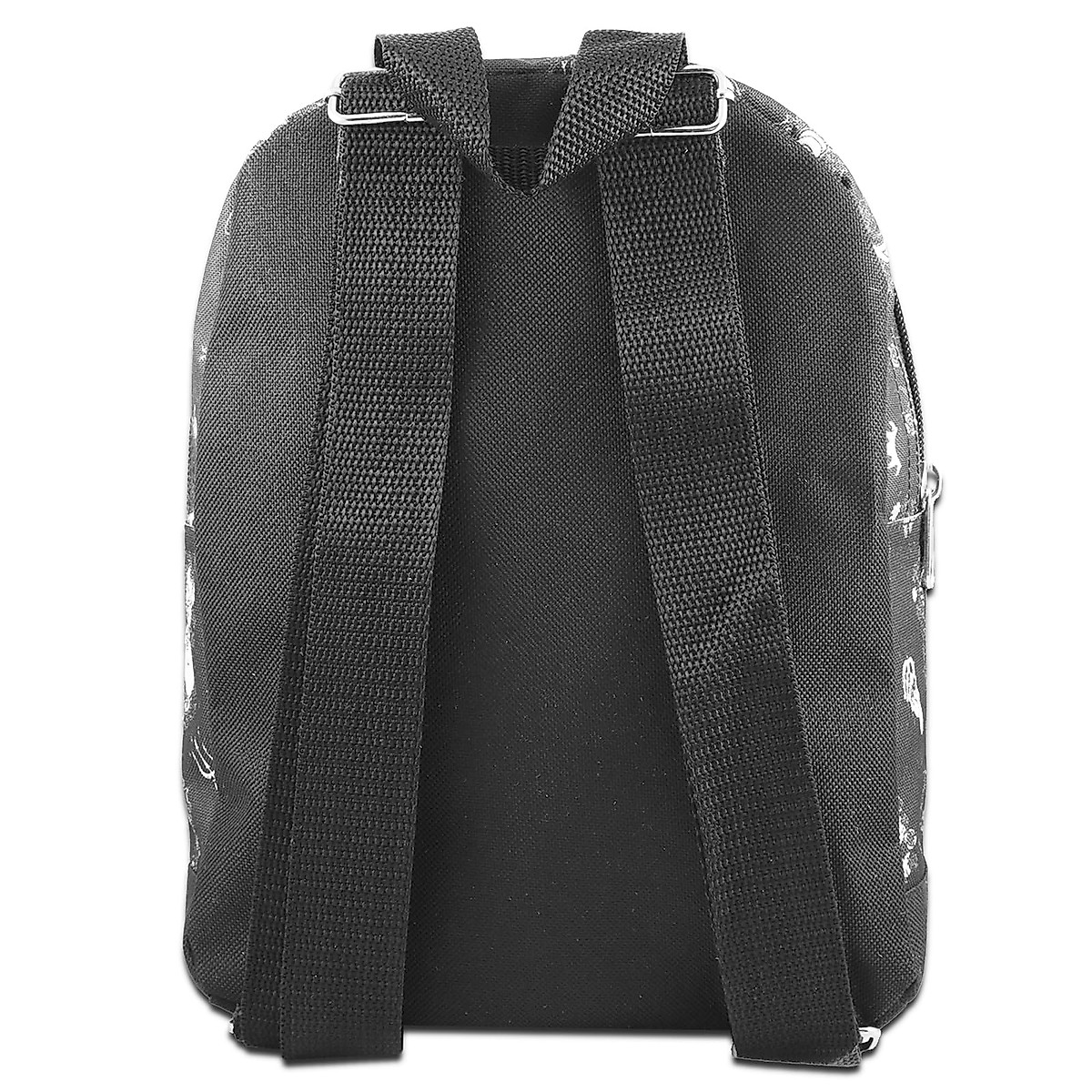 Disney Villains Mini Backpack Set - 10” Canvas Disney Villains Backpack with Front Pocket Plus Bottle | Disney Villains Backpack Bundle