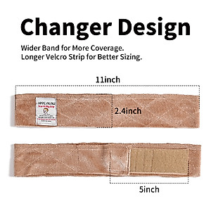 Appearanz Wig Grip Band for Lace Front, No-slip Velvet Wig Grip Headbands for Women (Beige)