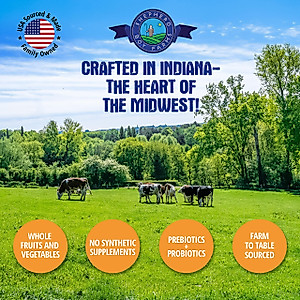 Shepherd Boy Farms Freeze Dried Raw Dog Food (Beef Recipe), All Natural Raw Dog Food, 14 oz Bag, Freeze-Dried Dog Food, Made in USA, High in Protein, Raw Nutrition, Food Topper or Complete Meal