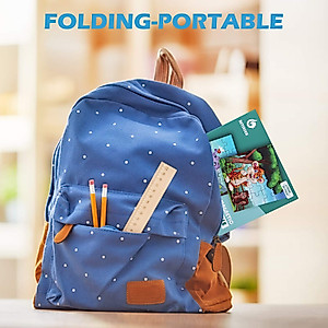 BST SHIER Magnetic Puzzles for Kids Ages 3 4 5 6, TWO-20 Piece Dinosaurs Wooden Jigsaw Puzzles Book for Toddlers, Travel Games and Travel Toys for 3 4 5 6 Year olds Boys and Girls