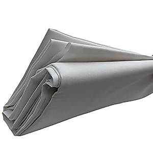 Quiltable 2 Yard 60" x 72" (150cm x 182cm) White Cotton Quilting Sewing Fabric, DIY Sewing Patchwork Supplies for Face mask Clothing Handmade Craft&Home Decoration