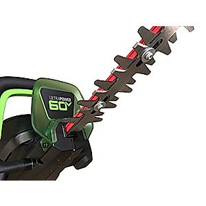 Greenwork Pro 60-Volt Max 26-in Dual Cordless Electric Hedge Trimmer (Bare Tool Only, Battery and Charger Not Included)
