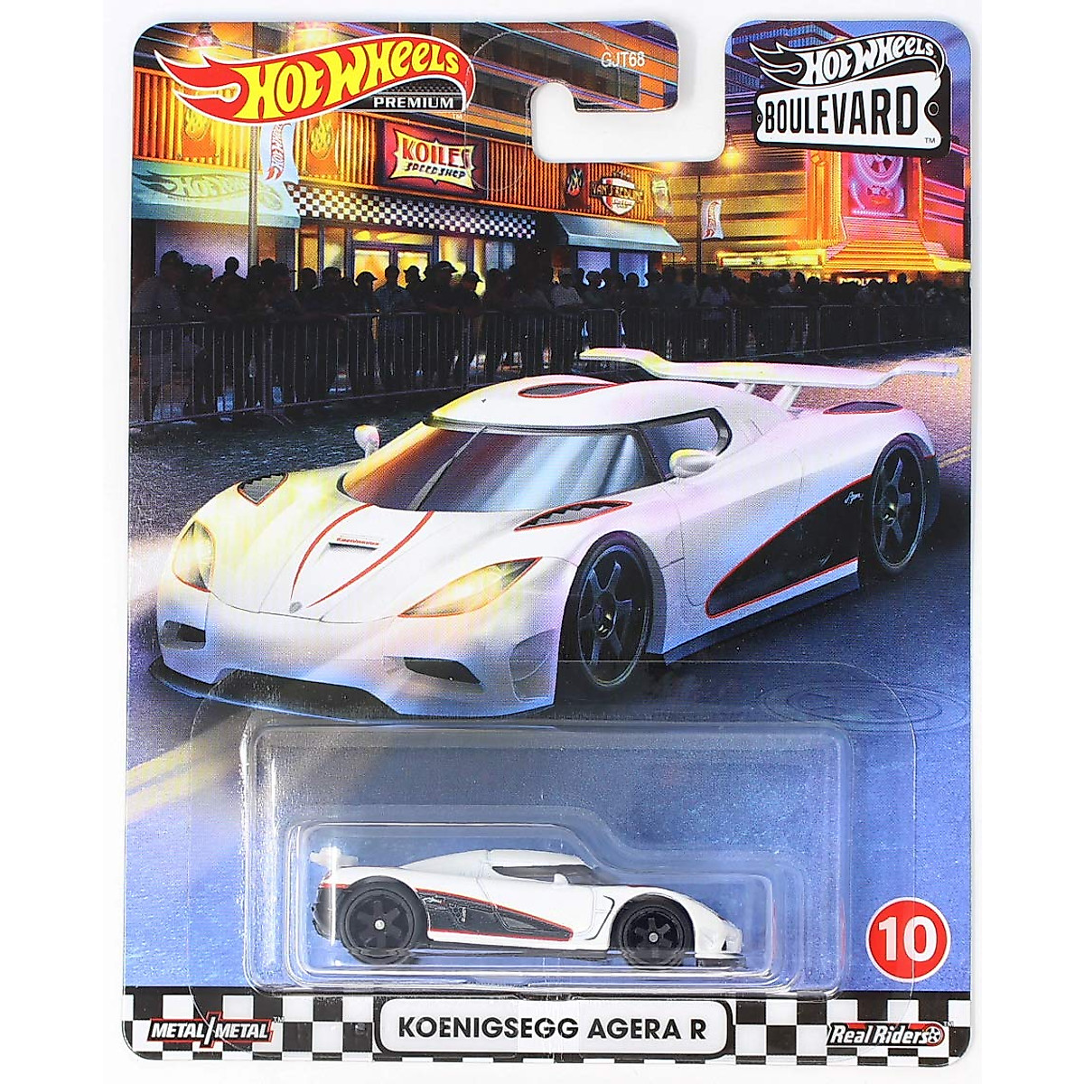 HW Premium Boulevard Series Koenigsegg-Agera R, White
