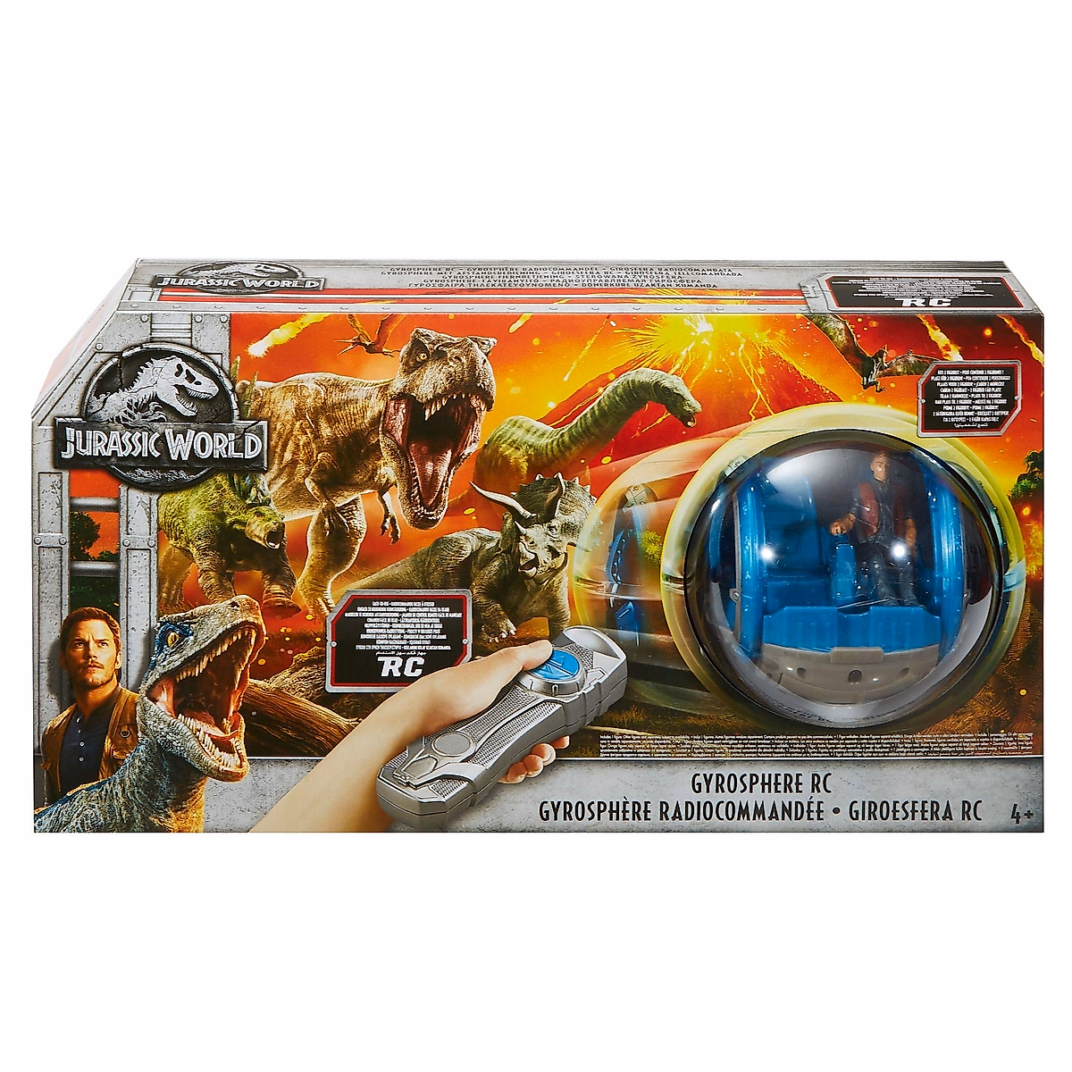 JURASSIC WORLD RC VEHICLE Gyrosphere RC