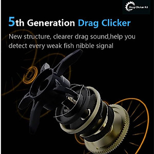 SOLOKING FLYPLUM R2 Baitcaster Reels 8.1 Gear Ratio 159g/5.6oz Ultralight Reel Fishing Reel 6+1BB 5KG Drag Power Baitcasting Reel (Left Hand)