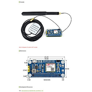 NB-IoT/Cat-M(eMTC)/GNSS HAT for Raspberry Pi Based on SIM7080G Supports Protocols as TCP/UDP/HTTP/HTTPS/TLS/DTLS/PING/LWM2M/COAP/MQTT Globally Applicable