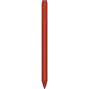 Microsoft Surface Pen for Surface Pro 7 Pro 6 Surface Laptop 3 Surface Book 2 Laptop 2 Surface Go Studio 2 Pro 5 Pro 4 4096 Pressure Points Rubber Eraser Bluetooth 4.0 Poppy Red