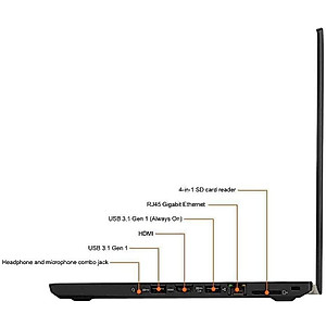 LENOVO ThinkPad T480 14" Laptop Computer (FBA | i5-8350U 16GB 256GB SSD)