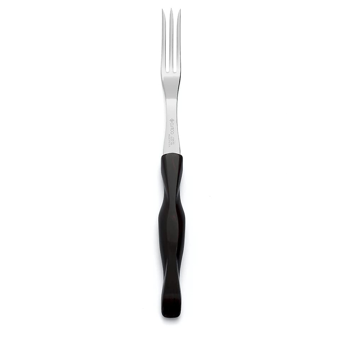CUTCO Model 1726 Turning Fork in factory-sealed plastic bag. Classic Dark Brown handle (often called"Black")