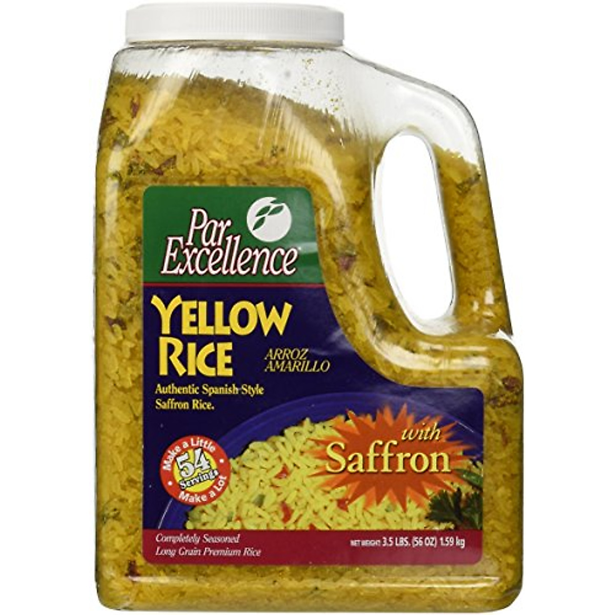 Par Excellence Producers Yellow Rice, 3.5 lb.