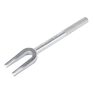 ARES 12016-15/16-inch Pickle Fork Ball Joint Separator - Tempered Drop Forged Steel Construction - 15/16-Inch Tapered Fork with Non-Slip Knurled Handle
