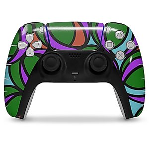 WraptorSkinz Skin Wrap compatible with Sony PS5 DualSense Controller Crazy Dots 03 (CONTROLLER NOT INCLUDED)