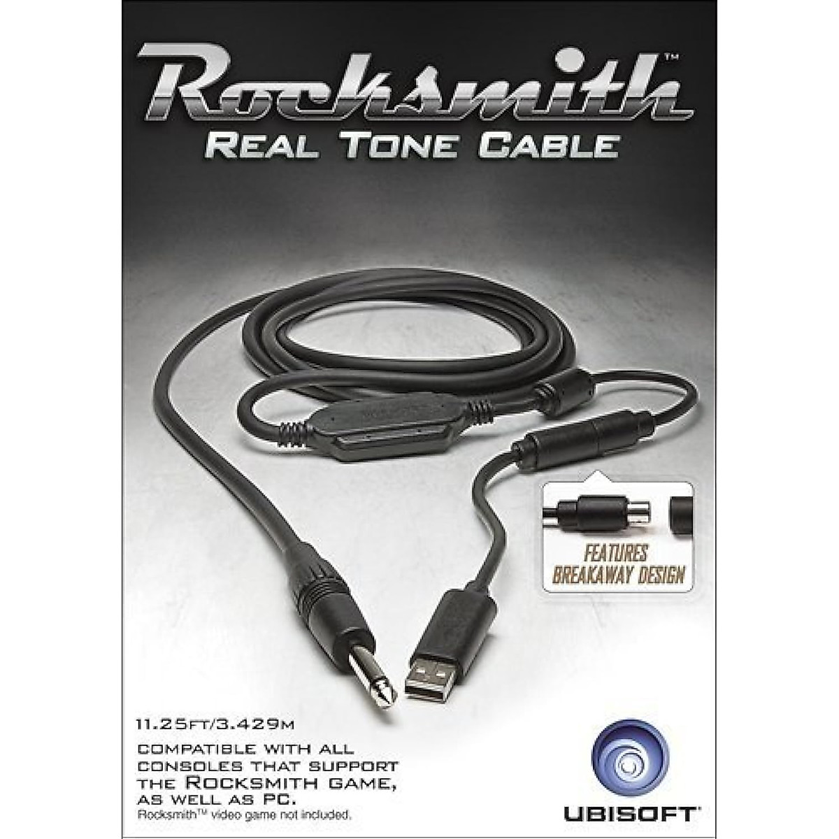 Ubisoft Rocksmith Real Tone Cable Ps3 ,Xbox 360 ,Pc *New*