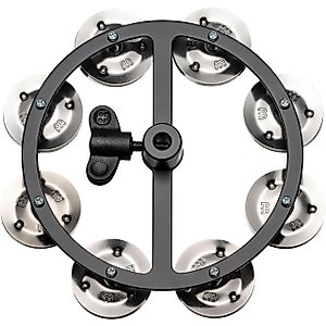 Meinl Cymbals HTHH1BK Mountable Hihat Tambourine with Steel Jingles (VIDEO)