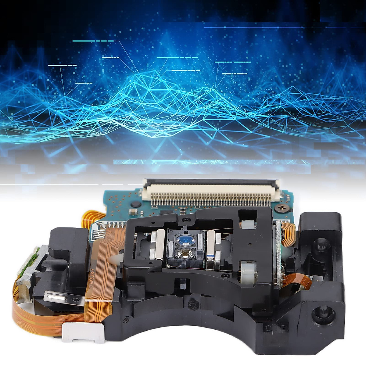 Liccx Optical Lens Head Part, Stable Replacement Head Head, for PS3 KEM‑400AAA Game Console