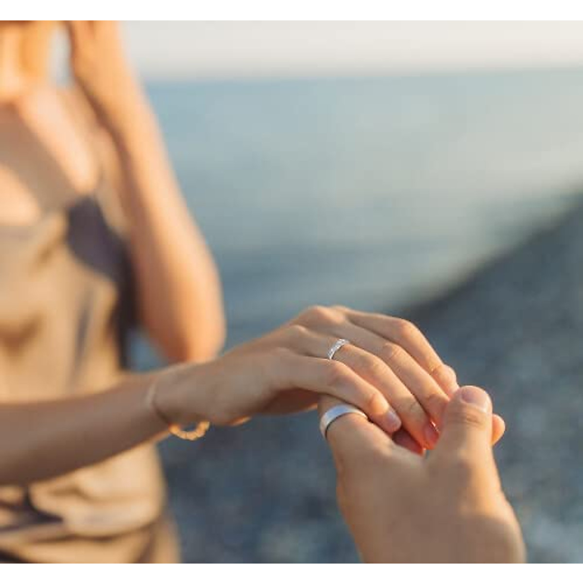 STARCHENIE Infinity Promise Celtic Knot Ring for Women 925 Sterling Silver Engagement Wedding Band Anniversary Jewelry Size7