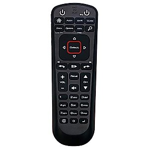 New Network 52.0 Replacement Remote Control Compatible with Dish Network with 3 Modes SAT TV AUX