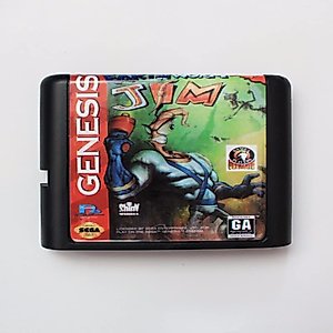 Royal Retro Earth Worm Jim 16 bit SEGA MD Game Card For Sega Mega Drive For Genesis