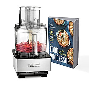 Cuisinart DFP-14BCNY Custom 14 Food Processor Bundle with The Food Processor Family Cookbook