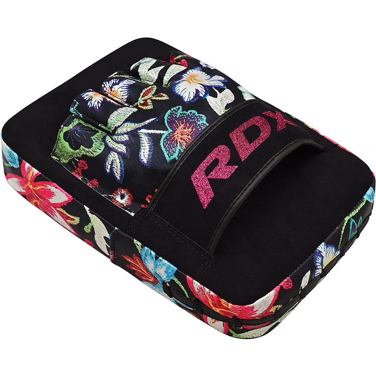 RDX Women Boxing Pads Focus Mitts, Ladies Flora Skin Hook and Jab Target Hand Pads, Great for Muay Thai, Martial Arts, MMA, Kickboxing, Karate Training, Padded Punching, Coaching Strike Shield