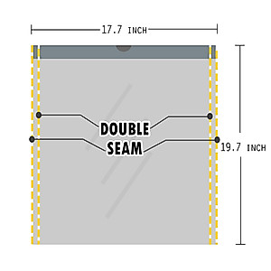 Small Trash Bags 4 Gallon Drawstring, Inwaysin 4 Gallon Trash Bag Extra Strong, Small Garbage Bags for Bathroom Can Bedroom Office Can, Unscented, Quick Cinch,15-18L, White, 54Count…