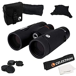 Celestron – TrailSeeker ED 10x42 Binoculars – Compact ED Binocular for Birdwatching and Outdoor Activities – Binocular with ED Objective Lenses – Fully Broadband Multi-coated Optics – BaK4 Roof Prism