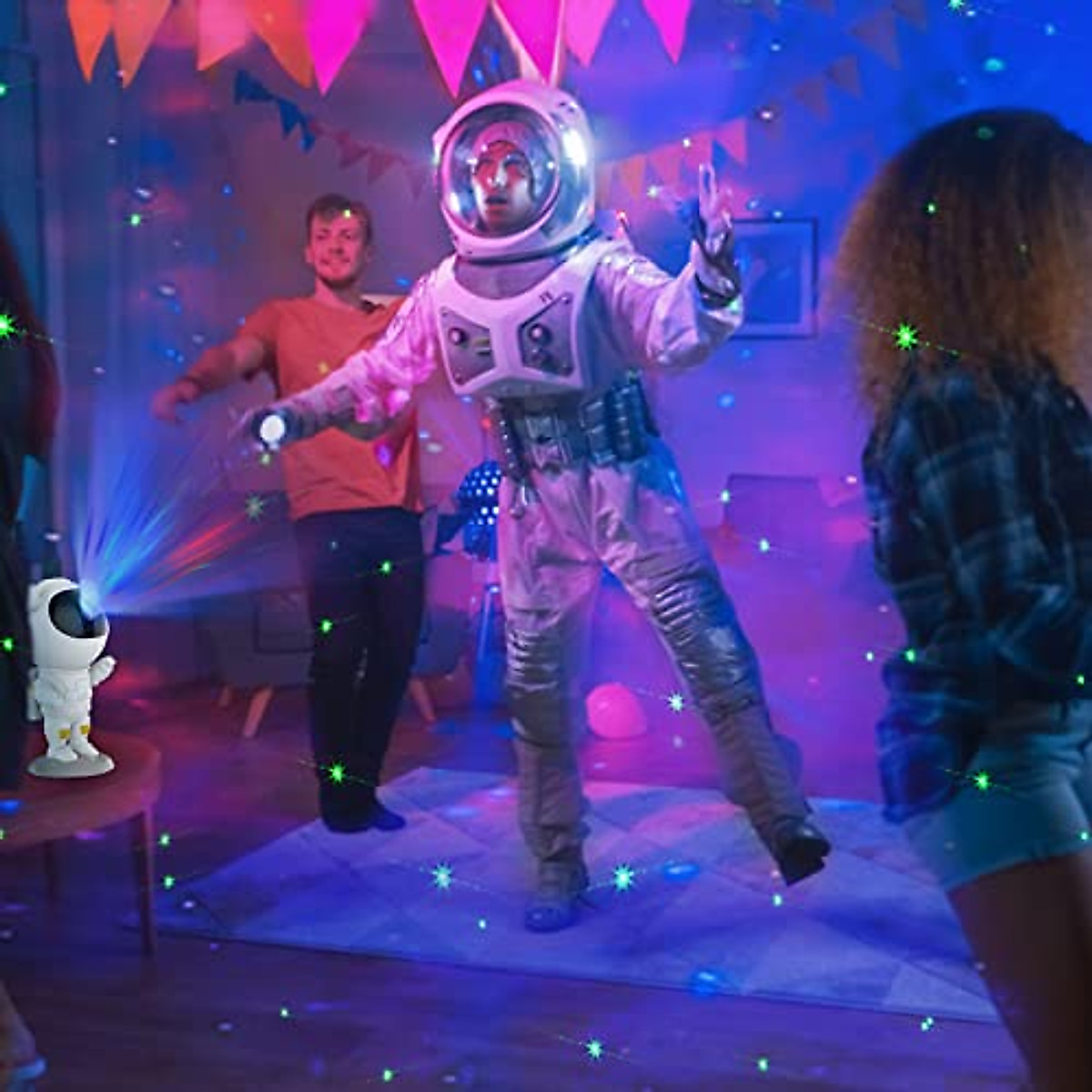 Galaxy Light Projector Baby Night Light Astronaut Galaxy Lamp Planetarium Projector Led Night Light For Gaming Room Adult Bedroom Ceilings Kids Room Decor Birthday Christmas Valentine's Day Gifts