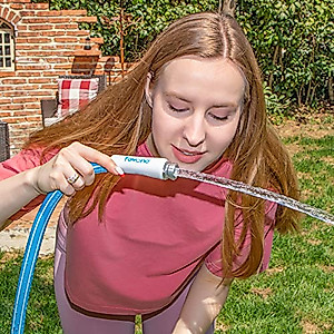 Fevone Garden Hose 35ft Water Hose Heavy Duty Garden hoses for Outdoors 35 feet No Kink Hose Flexible Water Hose Drinking Water Safe