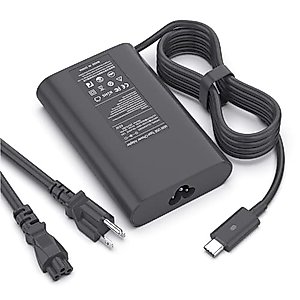 65W USB C Laptop Charger for Dell Latitude 5420 5520 7420 5540 5440 5430 5530 7430 3540 3440 7440 7340 5320 7320, XPS 13 15 7390 9310 9300 9305 9310 Type C Power Cord