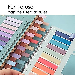 AWEELON 1600Pcs Sticky tabs Index Tabs Writable Page Tabs for Books File Notebook